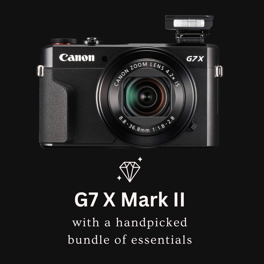 Canon Powershot G7 X Mark II Diamond+ OUTFIT - Black – Looking Glass ...