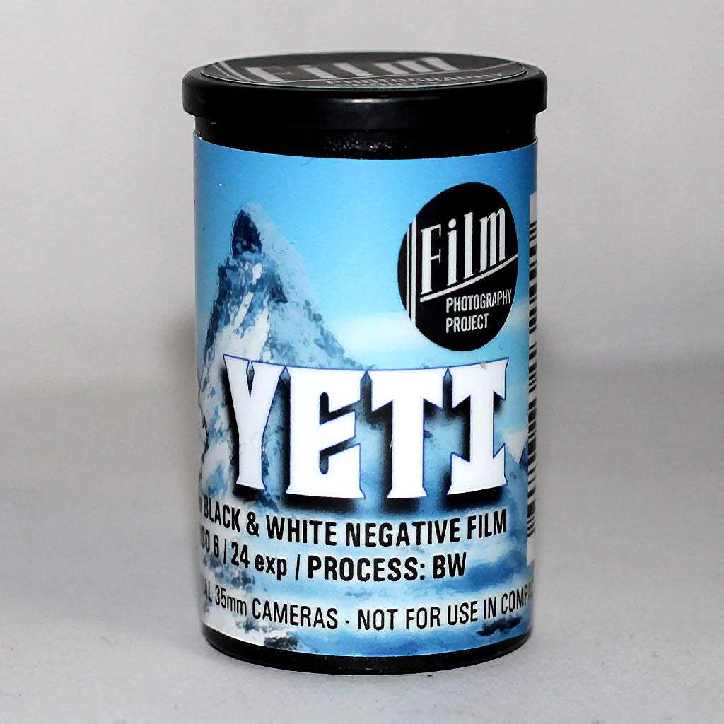 Film Photography Project Yeti Black and White Negative Film (35mm, 24 ...