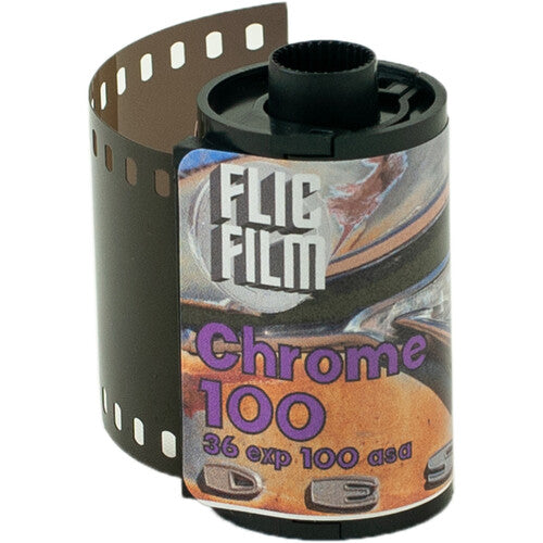 Flic Film Chrome 100 (35mm Roll Film, 36 Exposures) - E6 Color Positiv ...